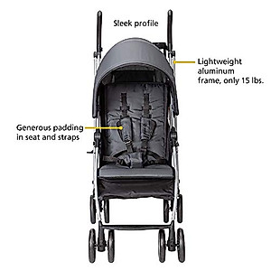 Safety 1st Step Lite Compact Stroller, Greyhound