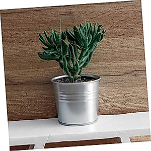 Yardwe 2pcs Plant Climbing Trellis Metal Planters for Outdoors Mini Plants Plant Stand Outdoor Cucumber Trellis Climbing Rose Trellis Artificial Trellis Gardening Accessory Rattan Frame