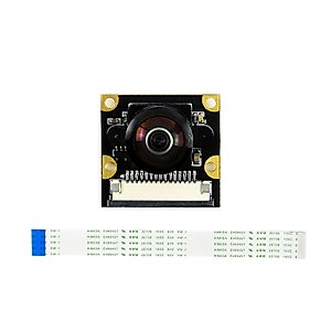 Waveshare IMX219-200 Camera 3280 × 2464 Resolution 8 Megapixels 200 Degree Angle of View IMX219 Sensor Support Jetson Nano Developer Kit Compute Module 3/3+