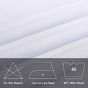 luccido 6 Pack Round Tablecloth 70 Inches White Table Cloth Stain and Wrinkle Resistant Washable Polyester Fabric Table Cover for Party, Wedding and Banquet Decoration