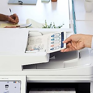 Brother MFC‐L9610CDN Enterprise Color Laser All‐in‐One Printer with Fast Printing, Large Paper Capacity, and Advanced Security Features