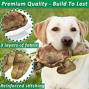 LECHONG Stuffed Animal Dog Toys, 5 Pack Tough Squeaky Dog Toys, Plush Toys Assortment, Great Value Dog Toys Bundle, Woodland Series Dog Chew Toys for Large Medium and Small Dogs Puppy Pet Toys