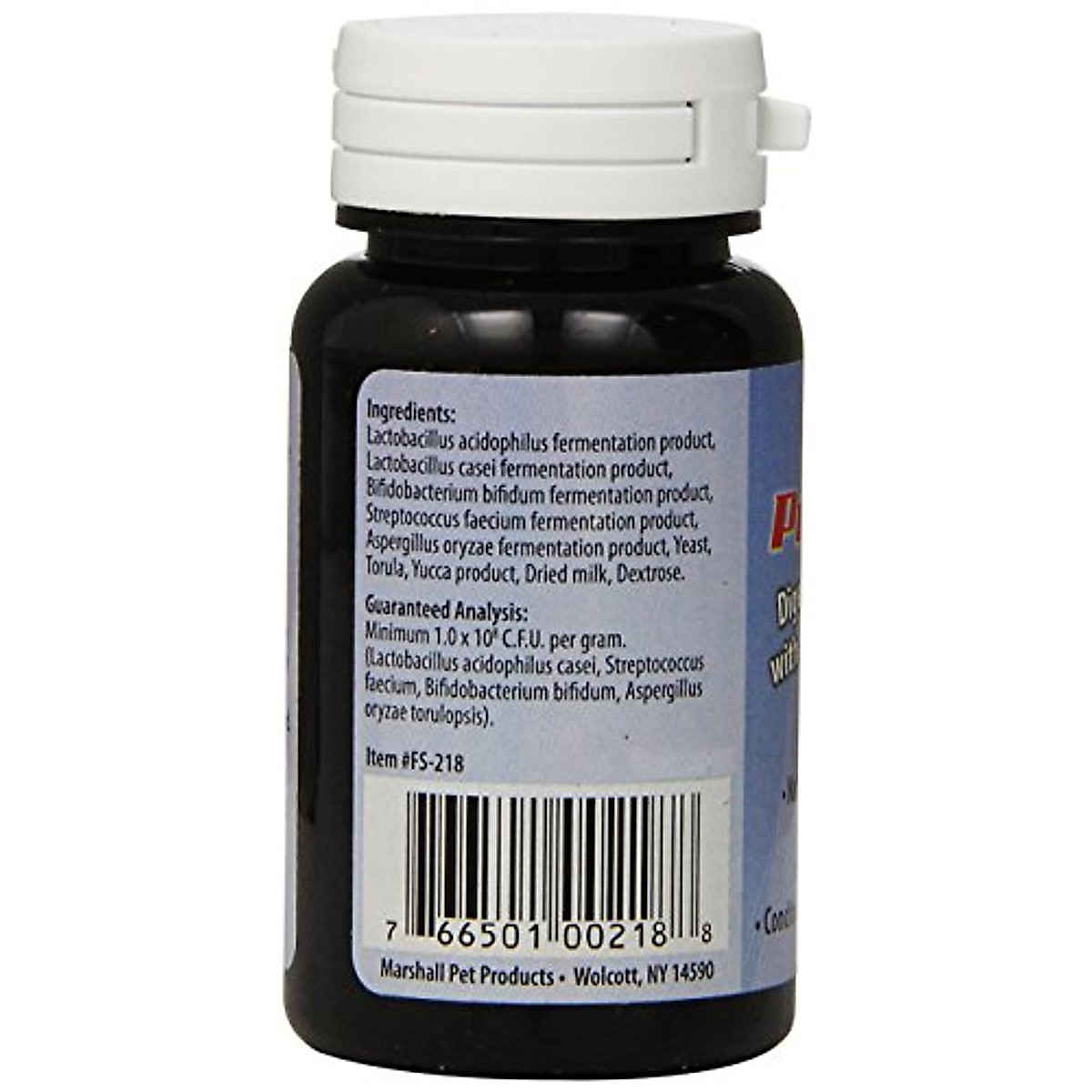Marshall Pet Products Natural Probiotic Pet Digestive Tract Conditioner Supplement Eases Digestive Stress, ECE and Diarrhea in Ferrets and Small Animals, 1.7 oz