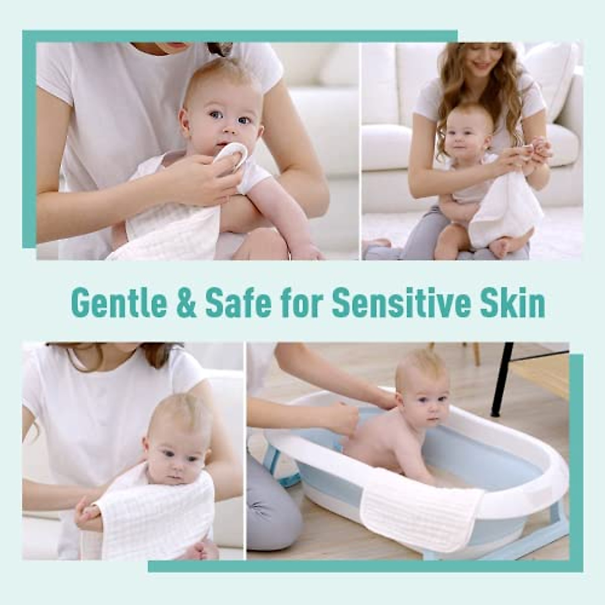 Changing Basket - Extra Large in Size - Cotton Rope Changing Table Topper Storage Basket, Thick Foam Pad with Removable Cotton Cover - Storage Bag - Portable Changing Pad