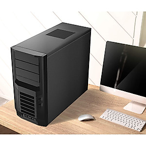 MoKo 120mm Dust Filter for Computer Cooler Fan, [4 Pack] Magnetic Frame PC Fan Dust Mesh PC Cooler Filter PVC Dustproof Cover Computer Fan Grills - Black