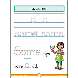 Disney Learning Toy Story 4 Trace With Me Wipe Clean Sight Words Activity Book for Kids Ages 3+, Tracing Sight Words Dry Erase Activities, Preschool and Kindergarten Early Reading and Writing Practice