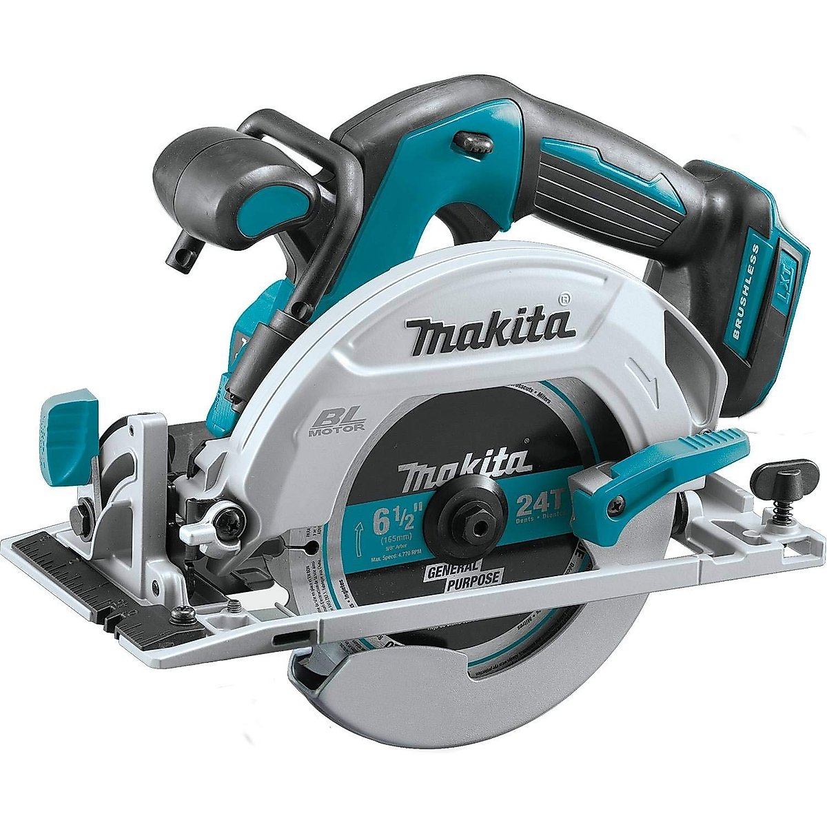 Makita XSH03Z-R 18V LXT Brushless Lithium‑Ion 6‑1/2 in. Cordless Circular Saw (Tool Only) (Renewed)