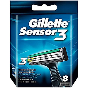 Gillette Sensor3 Razor Blades for Men