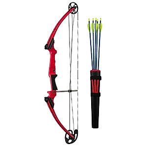 Genesis Original Bow Archery Kit, Right Handed, Red
