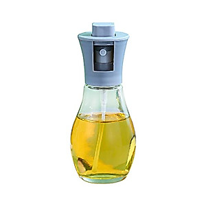 KALPAGA Oil Sprayer for Cooking, 2PACK Olive Oil Sprayer Mister, 180ml Glass Olive Oil Spray Bottle Versatile Oil Sprayer for Salad BBQ Kitchen Baking Roasting Grilling