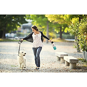 SENDESTAR Water bottle 40 oz Double Wall Vacuum Insulated Leak Proof Stainless Steel Sports Water Bottle—Wide Mouth with Straw Lid & Flex Cap & Spout Lid (White&Tiffany)