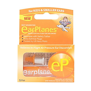 eP2 for Kids by Cirrus Healthcare 1 EarPlanes Reusable Pair (1 Reusable Pair)