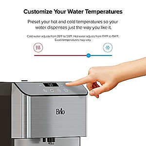 Brio Moderna Reverse Osmosis Bottle-Less Water Cooler