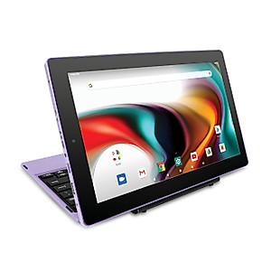 RCA 11 Delta Pro 11.6 Inch Quad-Core 2GB RAM 32GB Storage IPS 1366 x 768 Touchscreen WiFi Bluetooth with Detachable Keyboard Android 10 Tablet (Lavender)