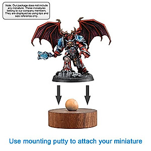 Jucoci Painting Handle for Miniautres Paint Handle Compatible with DND Miniatures, Scale Model, Fantasy Figurines