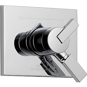 Delta Faucet Vero 17 Series Dual-Function Shower Handle Valve Trim Kit, Chrome T17053 (Valve Not Included)