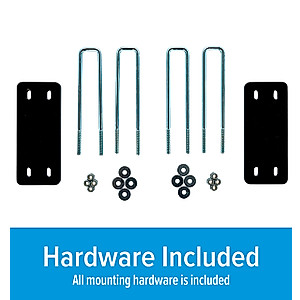 Camco Eaz-Lift RV Bumper Mounted Cargo Carrier - Perfect for Carrying Cargo on The Back of Your RV - Fits 4-inch and 4-1/2-inch Bumpers - Mounting Hardware Included (48470), Black
