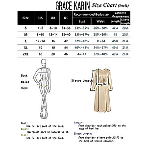GRACE KARIN Long Sleeve Satin Wedding Guest Dresses for Women Cocktail Midi Dress Elegant A-Line Slit Semi Formal Dress Rust XL