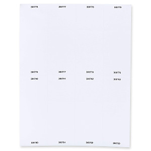 Printable Raffle and Event Tickets (Numbered) - 50 sheets/400 tickets! EASY Printing/card stock sheets