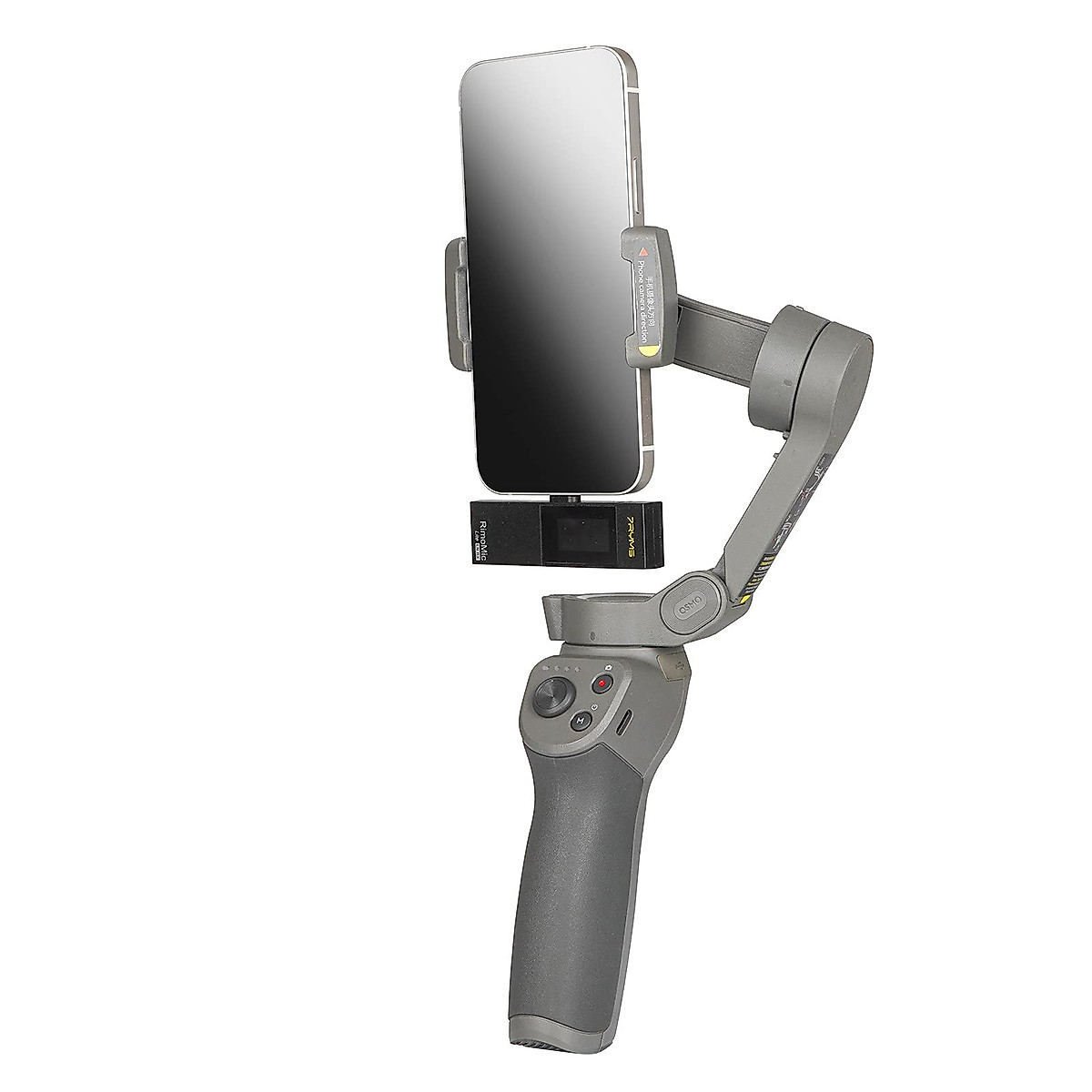 7RYMS RimoMic Lite LN Mini Wireless Microphone, Lavalier Microphone for iPhone Vlogging, Phone Gimbal Video Recording, Phone Interview- Compatible with iPhone 13 12 11 X XS 8 7 6 pro/max/Mini