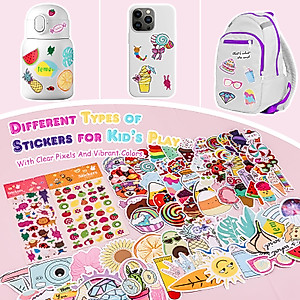 homicozy DIY Journal Kit for Girls,Unicorn Gifts for Girls Age 3-10 Years Old,Art Craft & Supplies for Kids Age 4-10,Scrapbook &Diary Supplies Set,Cute Stationery,Girls Birthday Ideas Gifts Toys