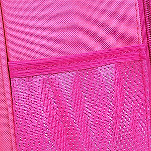 TiaoBug Girls Kids Ballet Dancing Backpack Gymnastics Latin Dance Toe Shoes Embroidered Shoulder Bag Rose One Size