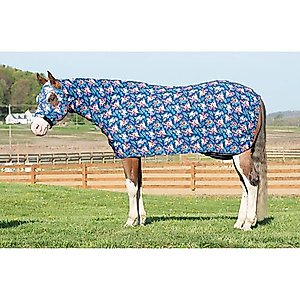 Weaver Leather Medium Equiskinz Lycra Horse Sheet Floral Medium
