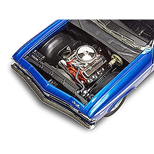 Revell 85-4492 1969 Chevelle SS 396 Model Car Kit 1:25 Scale 125-Piece Skill Level 5 Plastic Model Building Kit Blue