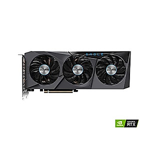 Gigabyte GeForce RTX 3060 Ti Eagle OC D6X 8G Graphics Card, 3X WINDFORCE Fans, 8GB 256-bit GDDR6X, GV-N306TXEAGLE OC-8GD Video Card