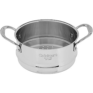 Cuisinart 11-Piece Cookware Set, Professional Stainless Steel, 89-11,Silver