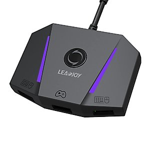 leadjoy VX2 Aimbox Keyboard Mouse Converter/Adapter with 3.5mm Audio Port Compatible with Nintendo Switch/PS4/Xbox One/Xbox One X/Xbox One S