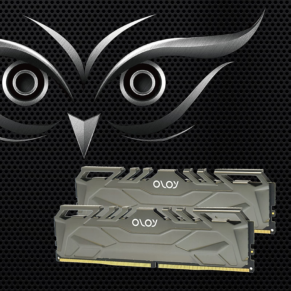 OLOy DDR4 RAM 16GB (2x8GB) 2666 MHz CL19 1.2V 288-Pin Desktop Gaming UDIMM (MD4U0826190BHIDA)