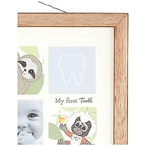 Precious Moments 193429 Each New Moment Milestone Photo Frame, One Size, Tan