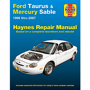 Ford Taurus & Mercury Sable (1996-2007) Haynes Repair Manual (USA) (Paperback)