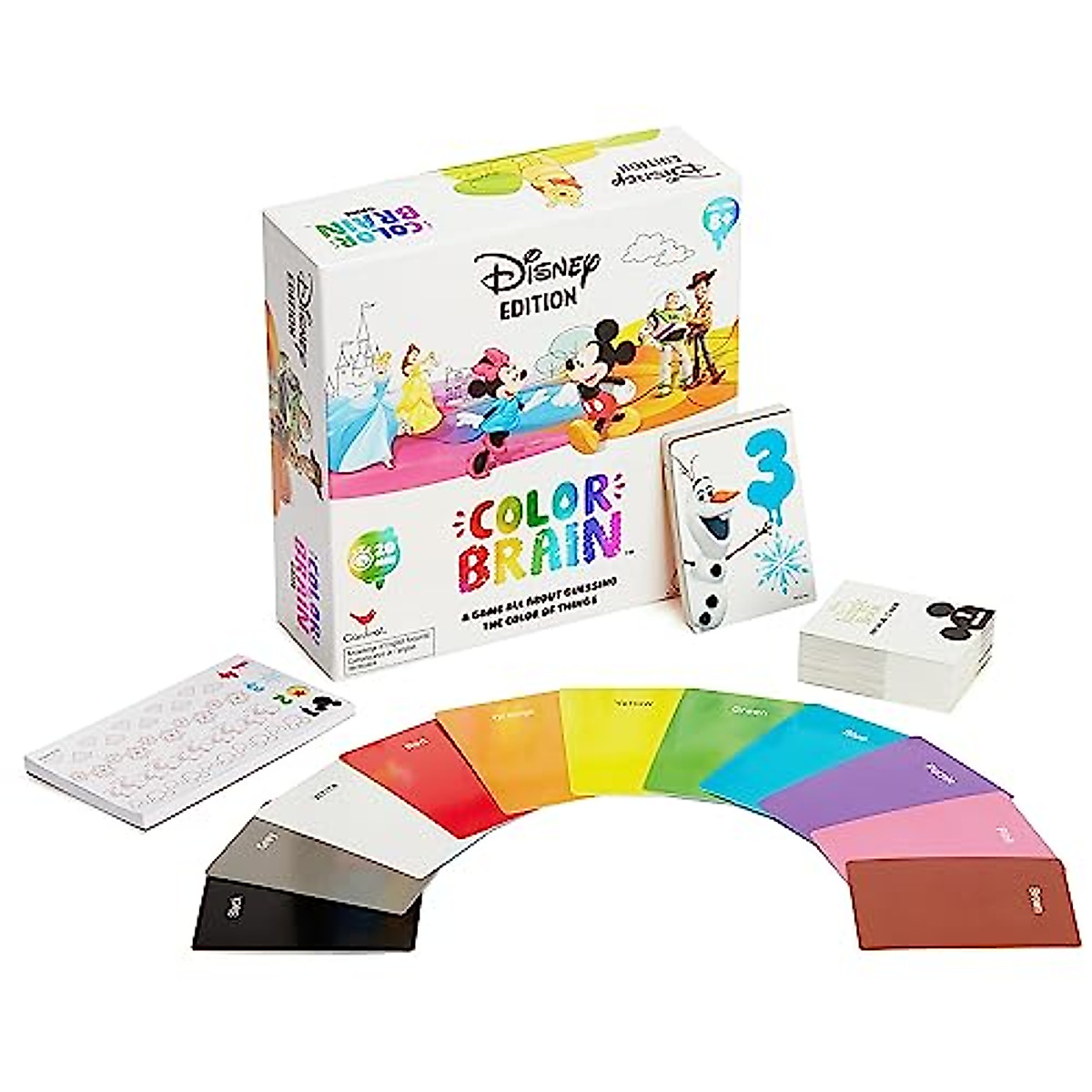 Disney Colorbrain, The Ultimate Board Game for Families Who Love Disney