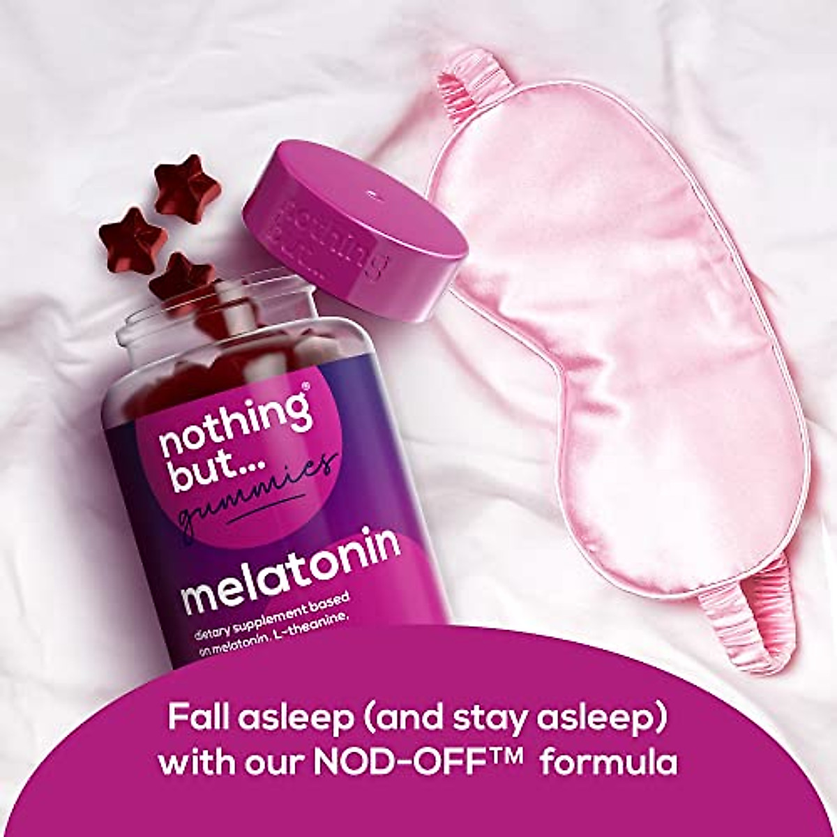 Pure Melatonin Gummies for Kids & Adults, 5mg Melatonin Gummy w/ L-theanine & Chamomile Extract, Children Melatonin Gummies for Relaxation & Sleep Aid, Sugar-Free, Vegan, 120 Gummies