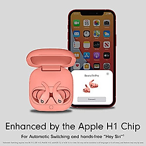 Beats Fit Pro True Wireless Noise Cancelling in-Ear Headphones - Coral Pink (Renewed Premium)