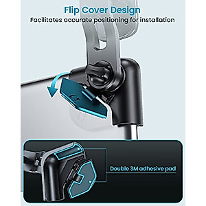 APPS2Car Magnetic Phone Mount for Tesla 3/Y, Tesla Phone Mount 【Flip Cover Design】【Double 3M Adhesive Pad】, Tesla Model 3/Y Accessories Strong Magnet Compatible with iPhone 14/13/12/Samsung All Phones