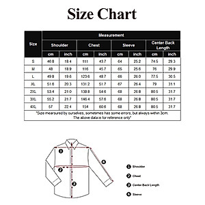 COOFANDY Mens Floral Rose Printed Long Sleeve Dress Shirts Prom Wedding Party Button Down Shirts (Black)