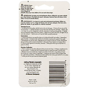 Helping Hand Utility Replacement Blades, 5 Count