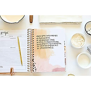 Paper Peony Press The Keepsake Recipe Book: A Blank Recipe Notebook To Write In Your Own Recipes & Create Your Own Cookbook Journal (Spiral-Bound Premium Hardcover Edition)