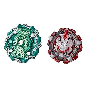 BEYBLADE Burst Rise Hypersphere Dual Pack Shield Kerbeus K5 and Behemoth Cyclops C5-2 Right-Spin Battling Top Toys, Ages 8 and Up