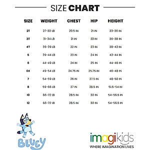 Bluey Little Girls Mesh Cosplay Short Sleeve Dress Blue 5