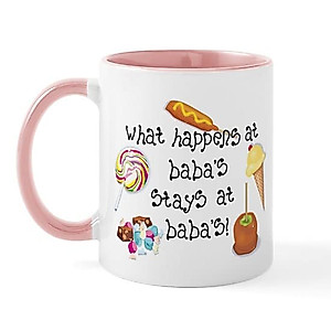 CafePress What Happens At Baba's... Mug Ceramic Coffee Mug, Tea Cup 11 oz