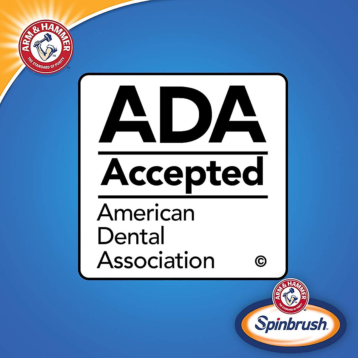 Arm & Hammer Spinbrush Pro Series White Electric Toothbrush Replacement Brush Heads Refills, Soft Bristles, 2 Count - 3 Pack (Includes 6 Brush Heads Total)