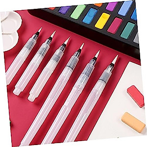 COHEALI 3pcs Writing Brush Artist Paint Brush Water Coloring Pen Artist Painting Brush Paint Brush Kit Mixology Kit Hand Painting Brush Large Capacity Water Pens Water Storage Pens Acrylic