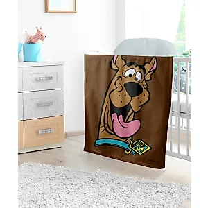 LOGOVISION Scooby Doo Lightweight Baby Blanket, 30"X40", Scooby Happy Unisex for Infants Girls & Boys