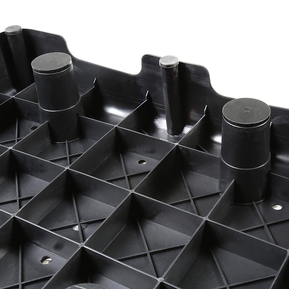 SUPPORT PLUS Riser Step Stool - 3 1/2"H Safety Half Step Platform, Indoor Outdoor Step Stool Assistive Devices for Elderly, Portable Step Stool Non Slip