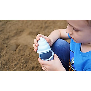 NEAFRON - Travel Beach Toys for Kids Beach Accessories - 4-Pcs Ice Cream Sand Toys for Beach Kit - Sandbox Toys for Toddlers Ice Cream Toys for Kids - Travel Sand Toys for Kids (Lavender)