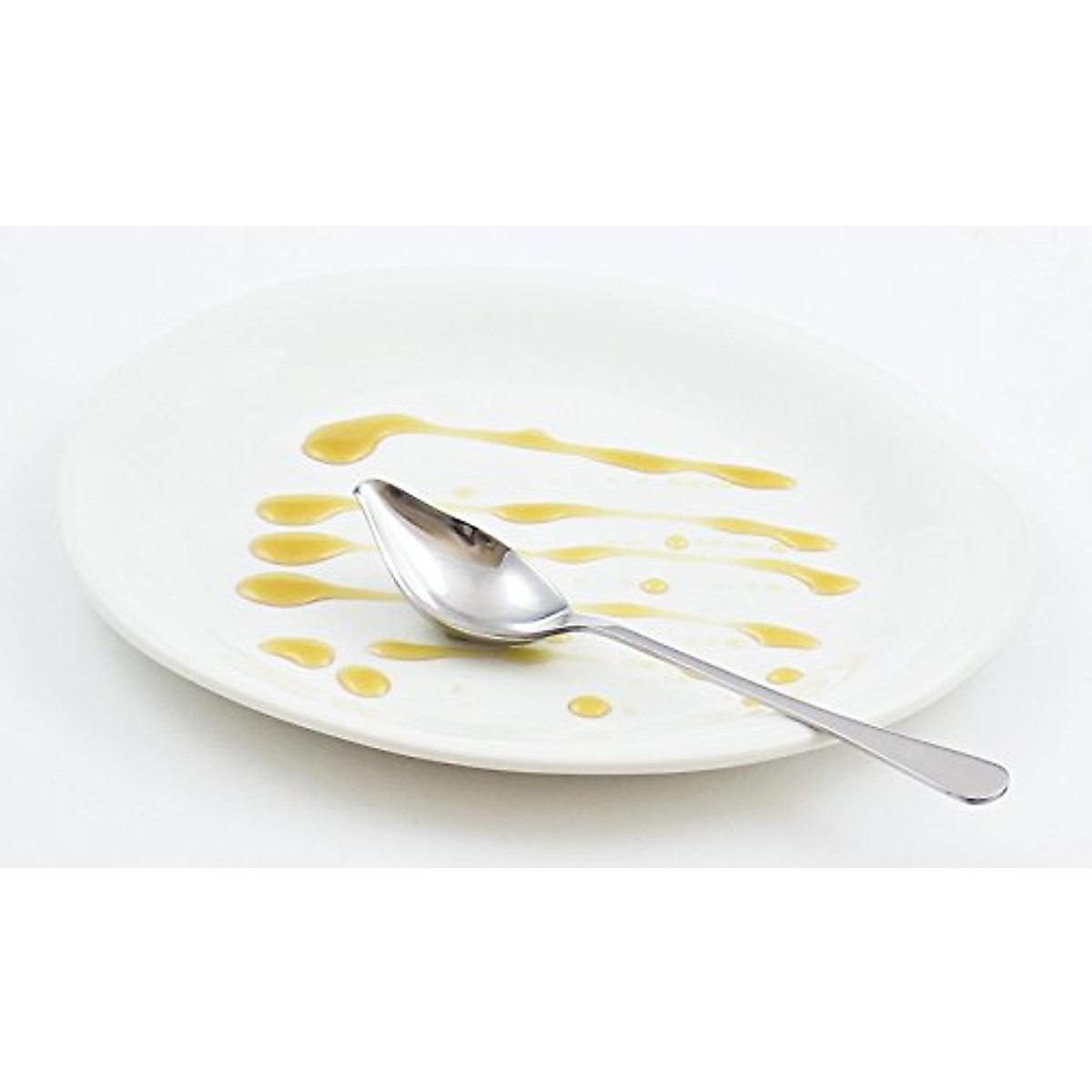 Zoie + Chloe Stainless Steel Saucier Drizzle Spoon with Tapered Spout - Set of 2